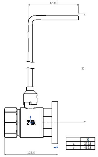 2″ Basin Ball Valve | Sagiv