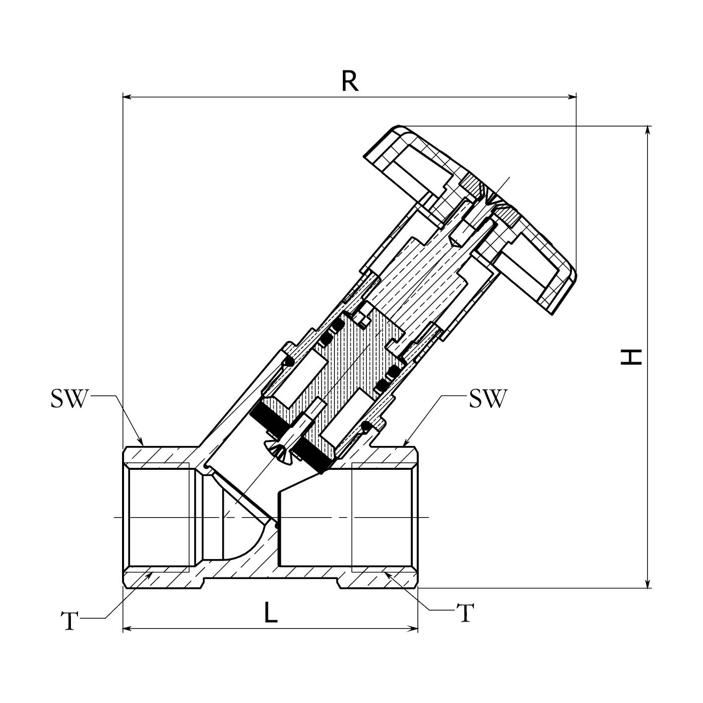 Angle Seat Valve | Sagiv